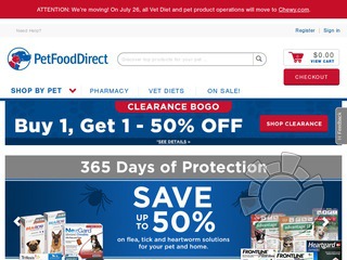 Pet Food Direct Coupons & Promo Codes